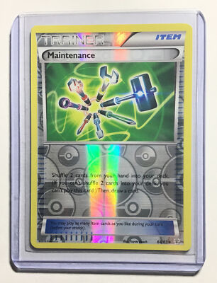 MAINTENANCE - 64/83 - XY GENERATIONS - Reverse Holo - Pokemon Card - NM ...