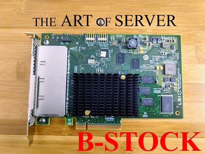 [B-STOCK] LSI 9201-16e 6Gbps 16-lane external SAS HBA P20 IT Mode ZFS ...