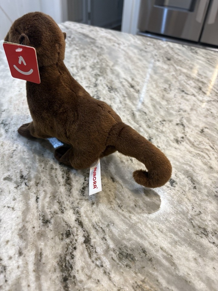Brand New Eco Friendly Aurora Stuffed Animal River Otter With Tag | eBay