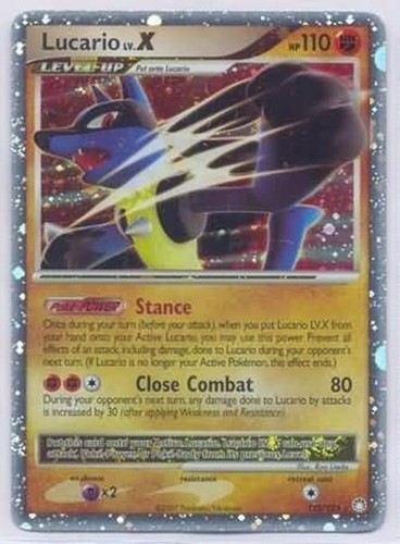 Lucario Lv.X - 122/123 - Pokemon Mysterious Treasures Ultra Rare NM | eBay
