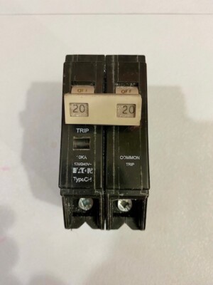 Cutler-Hammer CH220 20A 2-Pole 120/240V TYPE CH Circuit Breaker | eBay