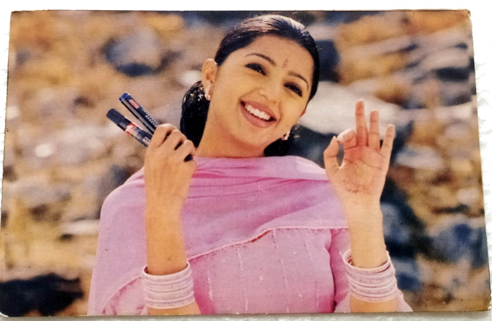 Bollywood Actor Model Bhoomika Bhumika Chawla Old Original Post card ...
