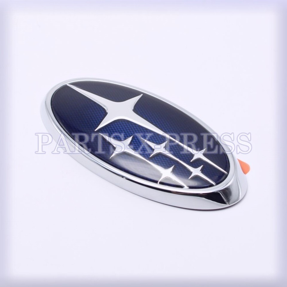 NEW GENUINE SUBARU FRONT STAR GRILLE EMBLEM BADGE IMPREZA LEGACY WRX ...