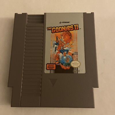 The Goonies II 2 NES Nintendo Entertainment System Cartridge Tested ...