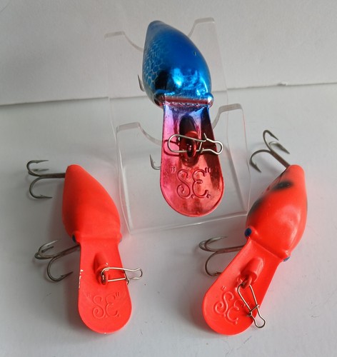 VTG Luhr Jensen HOT SHOT SE 1/2oz Fishing Lures w/Rattle Pre-Rapala Lot ...