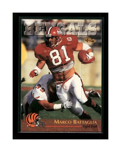 Marco Battaglia 1996 Classic NFL Rookies #85 Cincinnati Bengals ...