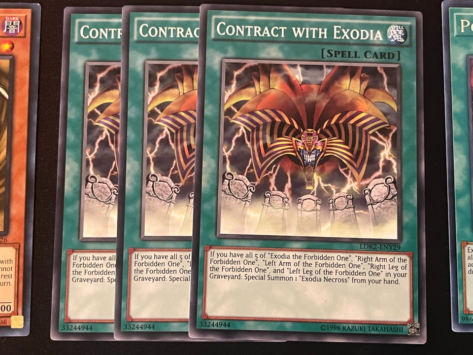 YUGIOH EXODIA DECK- OBLITERATE!!!- INCARNATE- EXODIUS- NECROSS ...