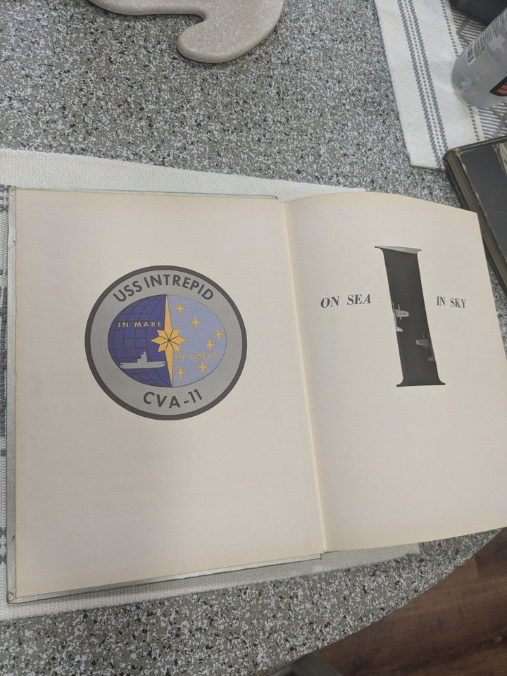 USS Intrepid CVA II 1959 Mediterranean Cruse Book Fair Condition | eBay