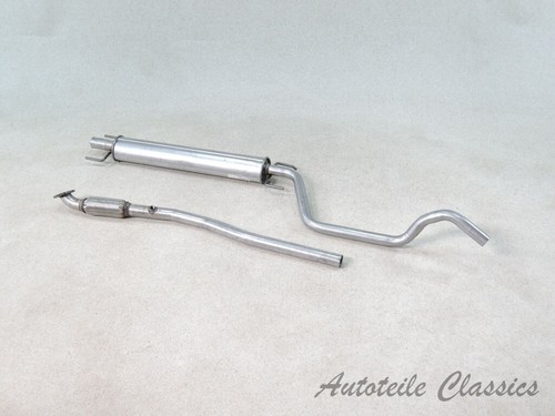 MTS exhaust set for Opel Zafira B 1.6 115 hp 1.8 140 hp + attached ...