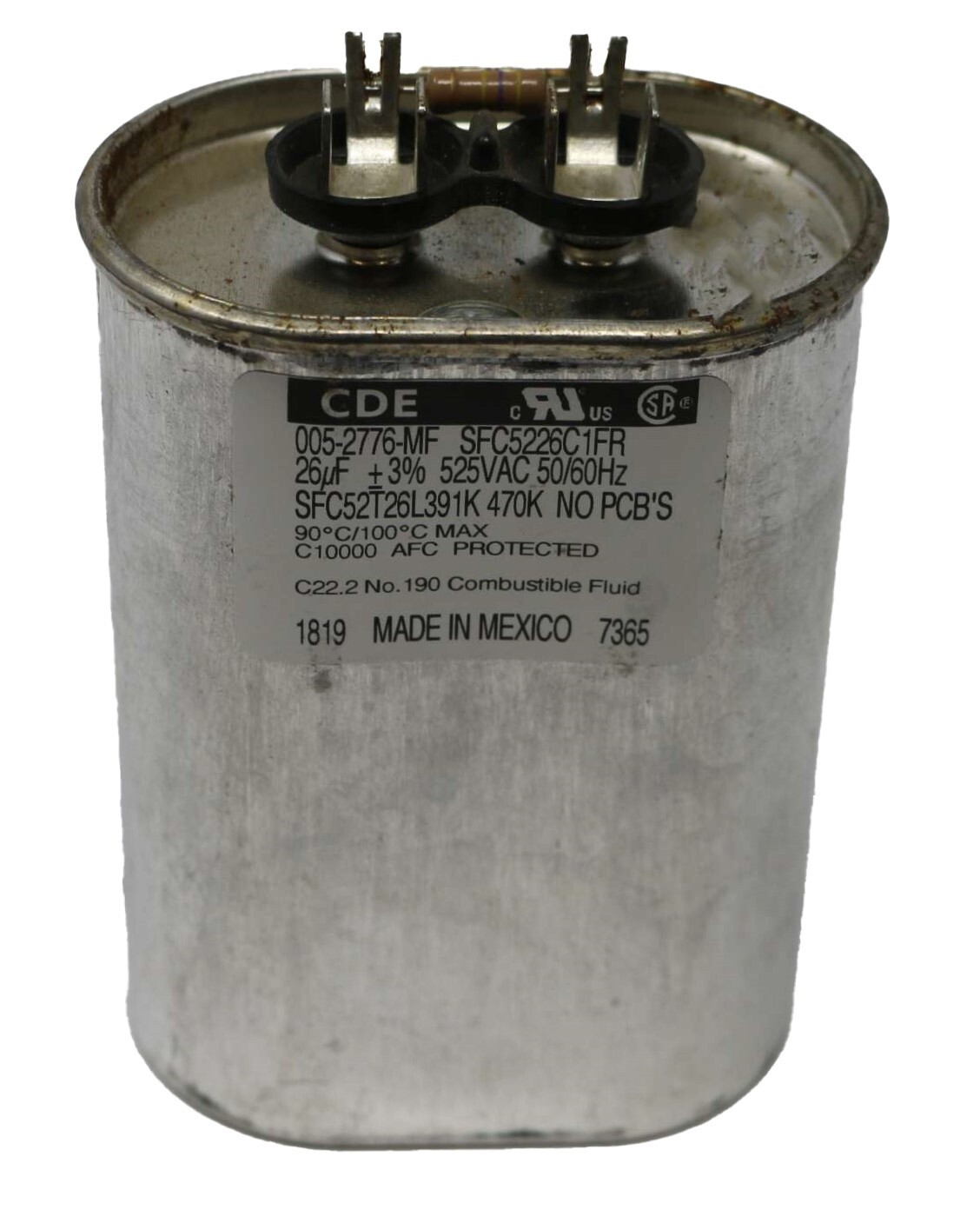 New SFC52T26L391K CDE Lighting Capacitor 525 Volts | eBay