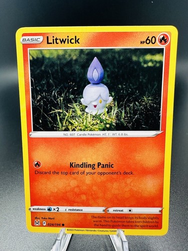 Pokemon TCG - Litwick 24/196 - Lost Origin 2022 | eBay