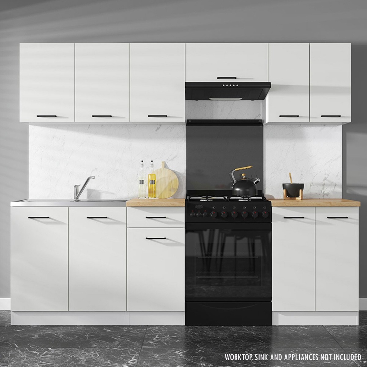 Compact Kitchenette Units Tiffany Premium Compact Kitchen Cabinets Set