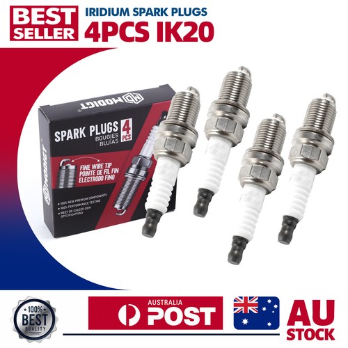 4 For DENSO IRIDIUM Spark Plugs IK20 02~12 Toyota Camry ACV36R/40R 2.4L ...