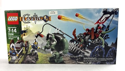 Troll Assault Wagon #7038 LEGO Castle Set New NIB Sealed Unopened 2007 ...