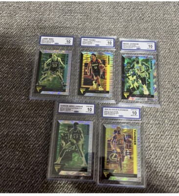 NBA Graded Card Lot All 10’s All 5 Icon Players Slab Lot Must Have | eBay