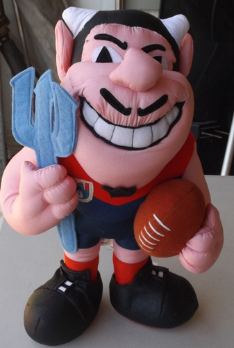 AFL RARE MELB DEMONS MID 90S DEMON MASCOT NEW | eBay Australia