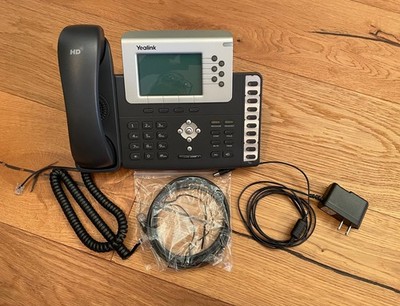 Yealink SIP-T28P 6 Line 2 Port 10/100 PoE HD Voice Enterprise IP Phone ...