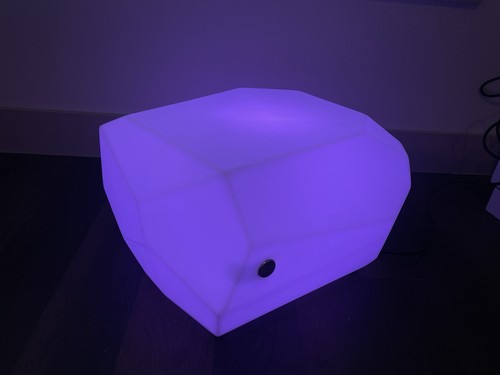 Meteor Coffee table with Light / bench for garden- Serralunga Italy | eBay