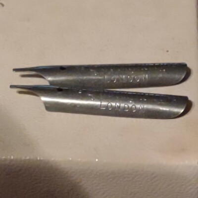 2 New old stock antique Fountain Pen, Queen Mary, Quill Nib, Extra Fine ...