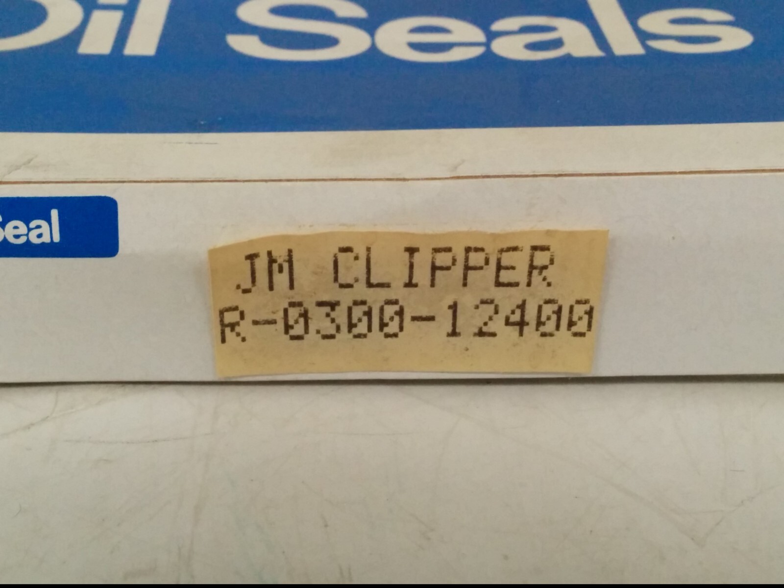 JM CLIPPER R0300-12400-RUP OIL SEAL, SPLIT SEAL W/SPRING, 3" x 3.875" x ...