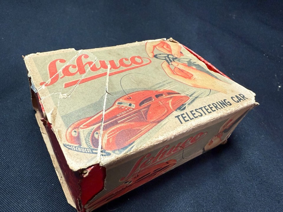 Vintage SCHUCO 3000 Telesteering Car With Key & In Original Box | eBay