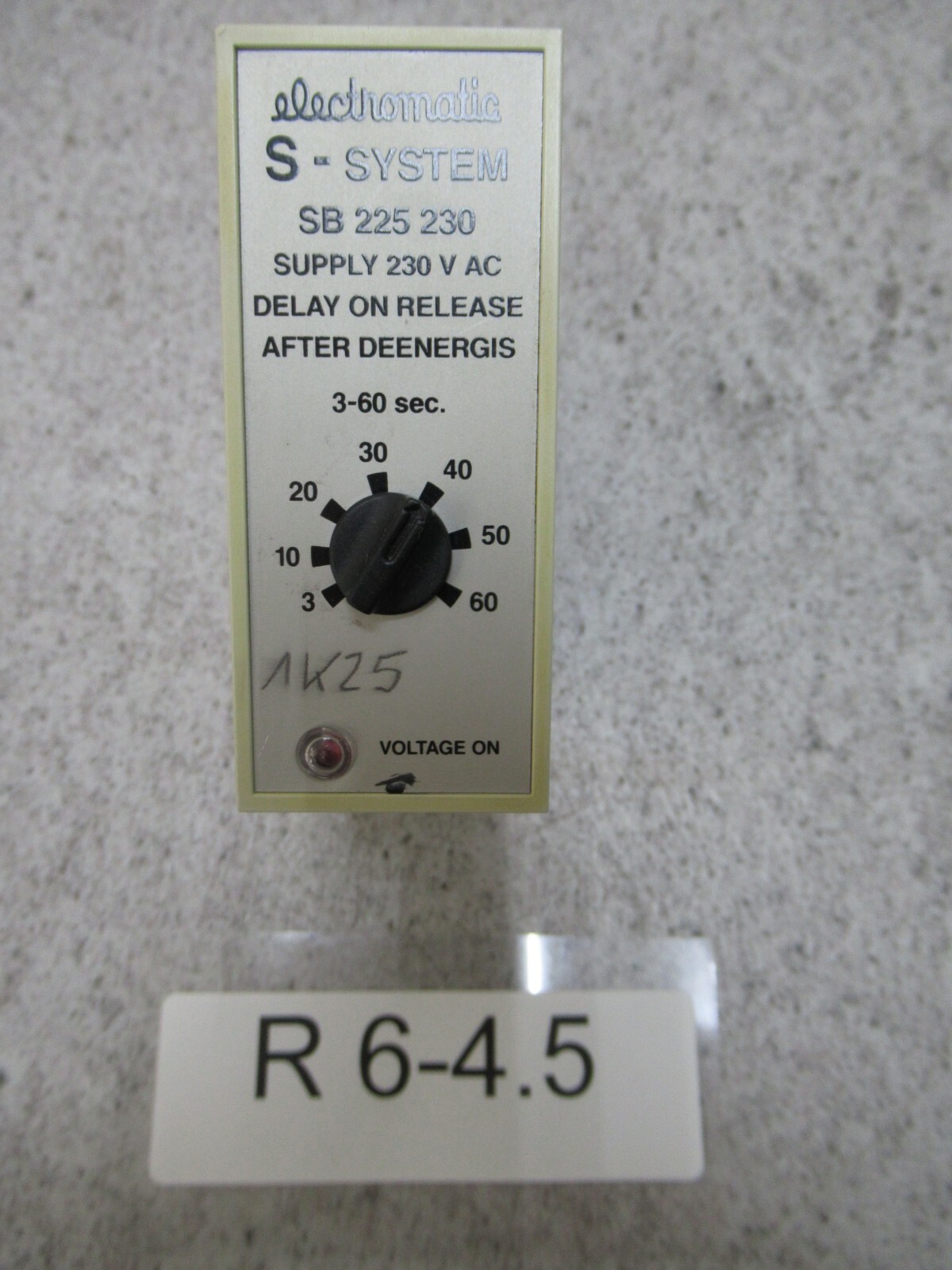 Electromatic S-System SB 225 230 Supply 230V 3-60sec | eBay