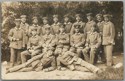 GERMAN WWI SOLDIERS GROUP ANTIQUE REAL PHOTO POSTCARD RPPC | eBay