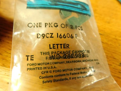 NOS 1979 - 1986 MERCURY CAPRI TRUNK HOOD LETTER EMBLEM LETTER "C" D9CZ ...