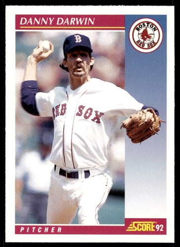 1992 Score Baseball Card Danny Darwin Boston Red Sox #138 | eBay