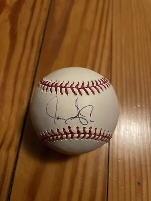 Jason Giambi Autographed Signed Official American League Baseball. | eBay