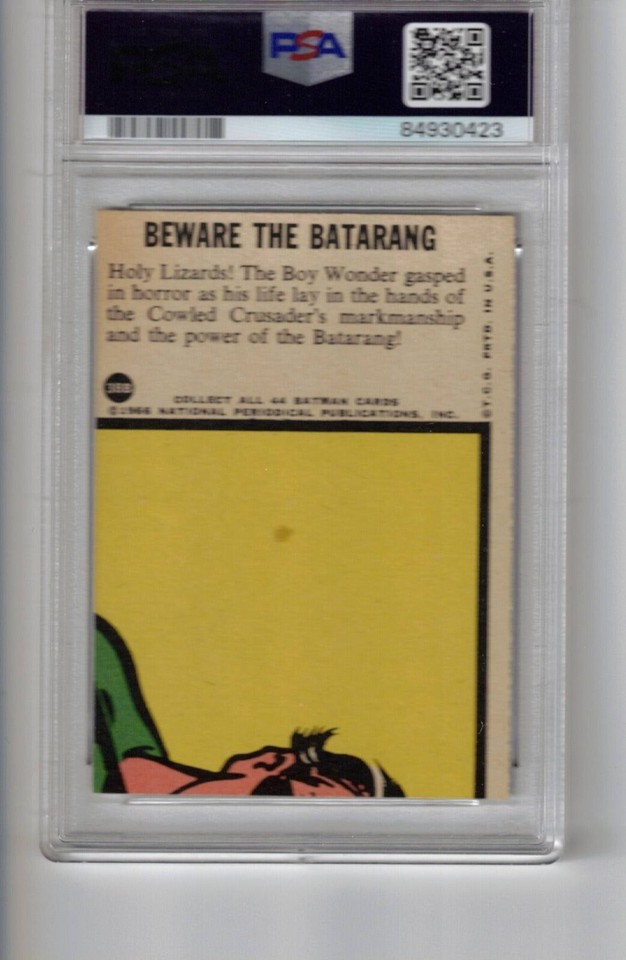 1966 Batman B Series # 38B Beware The Bat-A-Rang PSA 8 | eBay