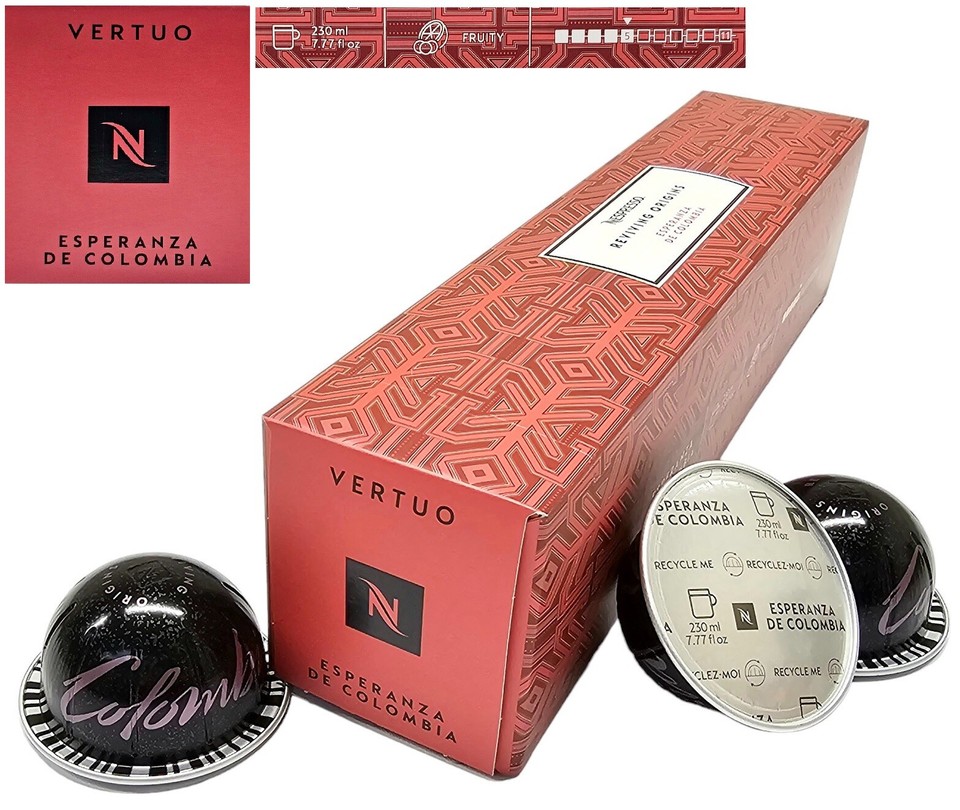 Nespresso VERTUO Coffee Pods | Genuine Capsules 10-Pack Sleeve | Choose ...