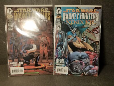 Star Wars Dark Horse NM Bounty Hunters comic book lot - SCOUNDRELS ...