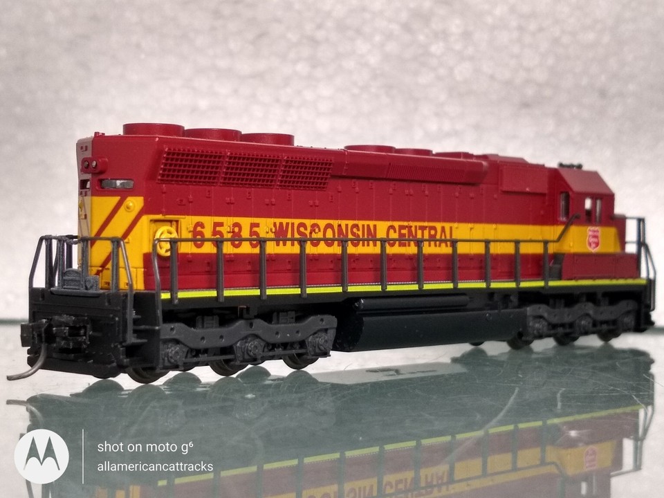 KATO 176-31E N-SCALE #6585 WISCONSIN CENTRAL EMD SD45 DIESEL LOCOMOTIVE, NIB O/S | eBay