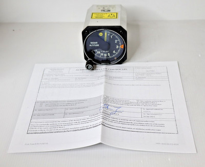 Bendix King KI 250 Radar Altimeter Indicator 066-3054-01 with FAA 8130 ...