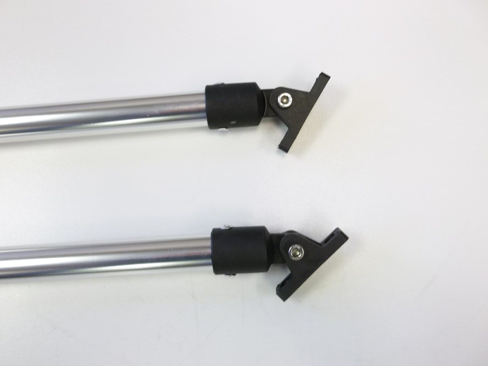 1" ALUMINUM TUBE boat Bimini Top Rear Support (Radar) Poles pair two 2 ...