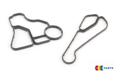 NEW GENUINE BMW OIL FILTER HOUSING GASKET AND OIL COOLER GASKET SET ...
