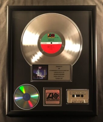 Yes Classic Yes LP Cassette CD Platinum Non RIAA Record Award Atlantic ...