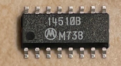 Motorola MC14510B 4510B BCD Up/Down Counter - NOS | eBay