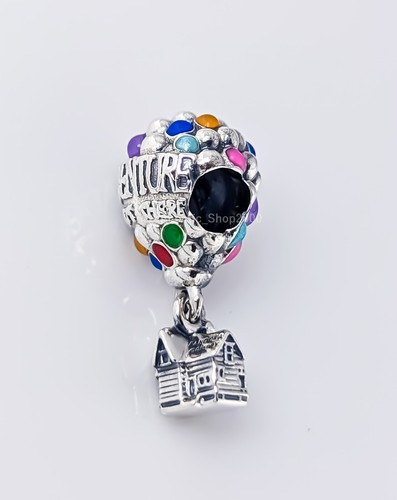 New 100% Authentic PANDORA 925 Disney Pixar Up House & Balloons Charm ...