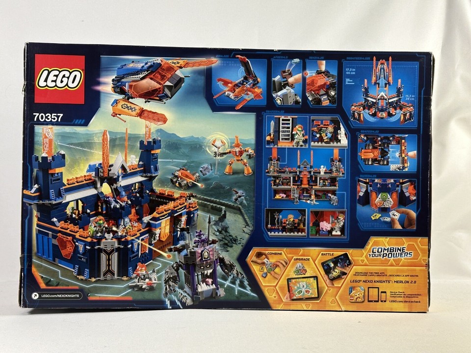LEGO NEXO KNIGHTS: Knighton Castle (70357) Retired New Box Factory Seal ...