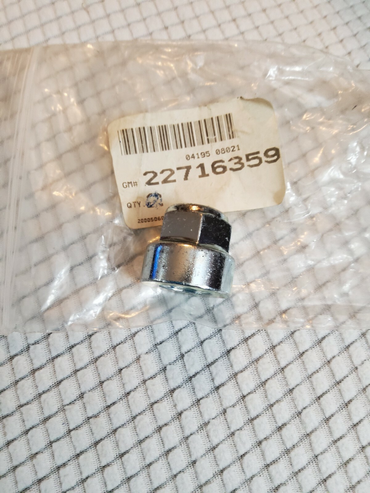 Suspension Strut Rod Lock Nut ACDelco GM Original Equipment 11569856 ...