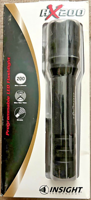 HX200 INSIGHT TECHNOLOGY TACTICAL HANDHELD FLASHLIGHT PROGRAMMABLE LED ...
