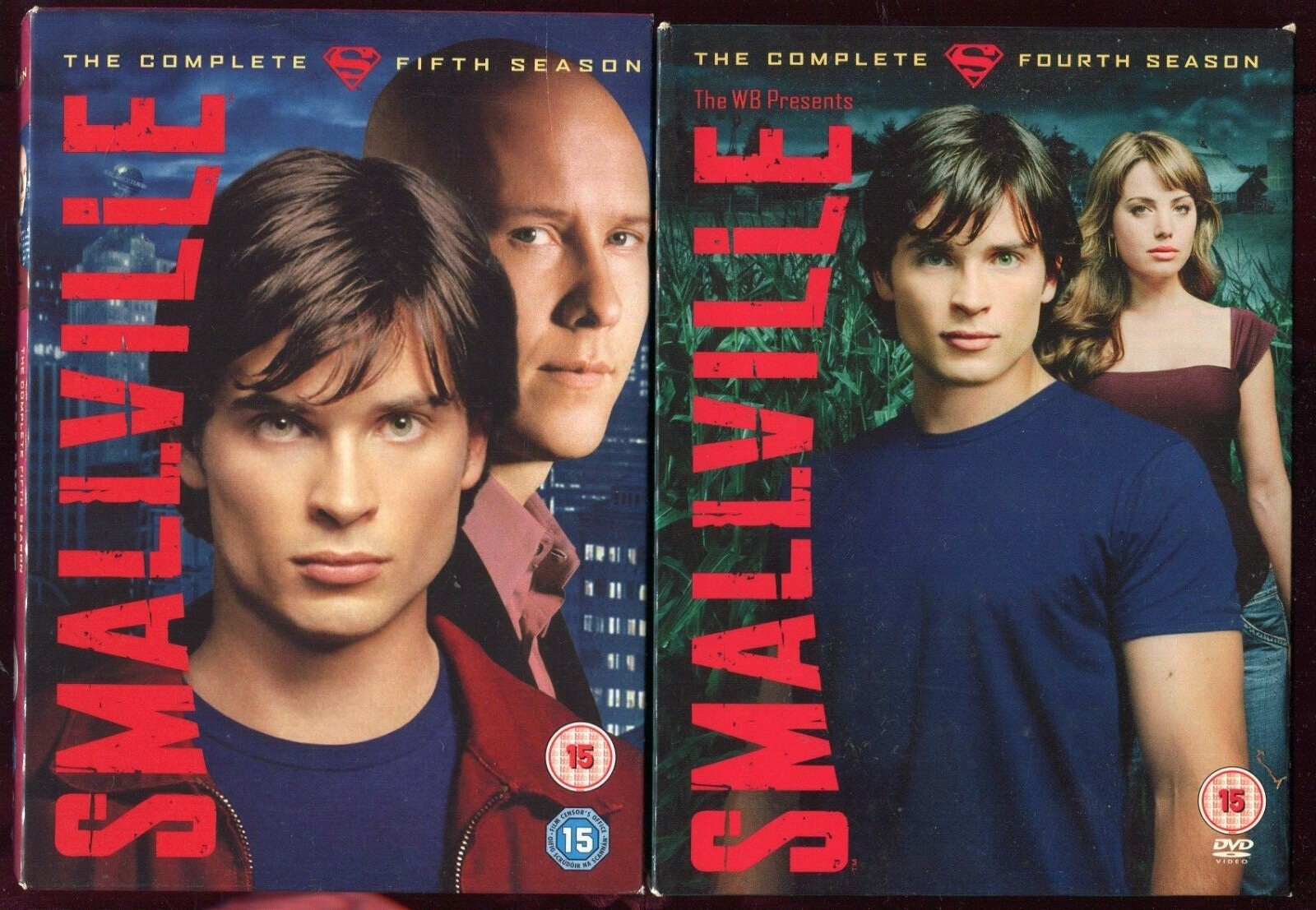 Smallville Season 4 & 5 - R2 12 Disc DVD TV Drama | eBay