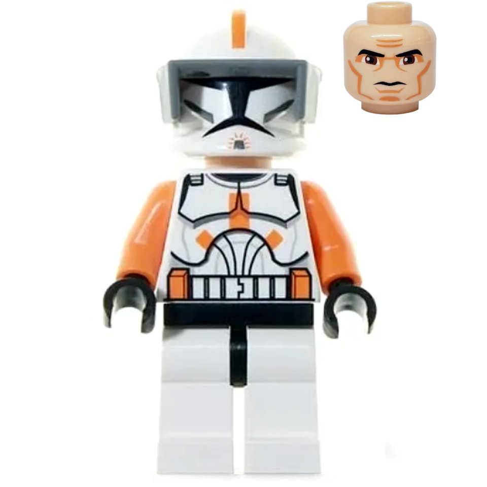 Lego Star Wars Phase 1 Commander Cody Minifigure sw0196 sw0341 7959 ...