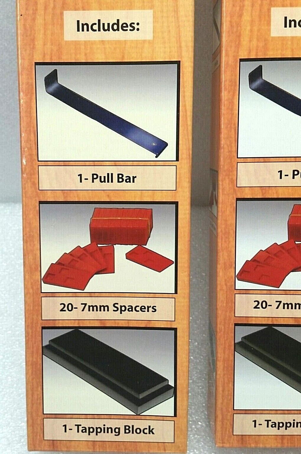 E-Z PRO Hardwood and Laminate Floor Installation Kit, Shims Block, Pull ...