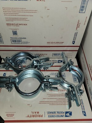 Nvent Caddy EZR0400 Riser Clamp, 4" Pipe Size, Steel Lot Of 8 | eBay