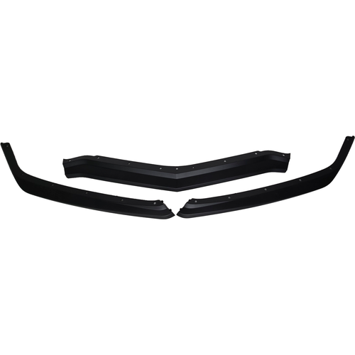 Chevrolet 3 PC Front Splitter, Textured Black :: 20-25 Corvette ...