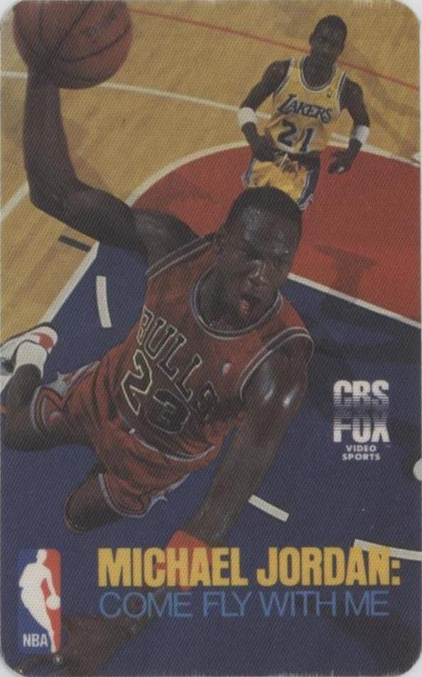 1989 Cbs Fox Home Video Michael Jordan: Come Fly with Me Insert Offer ...