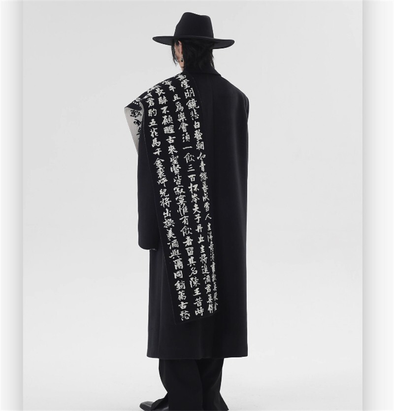 New Chinese Style Knitted Thickened Neck Scarf Winter Warmth Fashion ...
